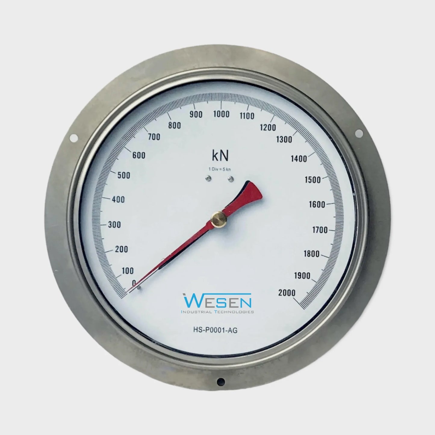 Precision Pressure Gauge Stainless Steel Panel Mount - WESEN Precision Pressure Gauge Stainless Steel Panel Mount - WESEN